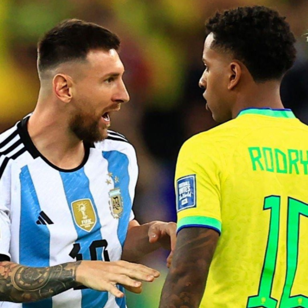 ¡Picante! La respuesta de Messi a Rodrygo: "Si somos campeones del ...