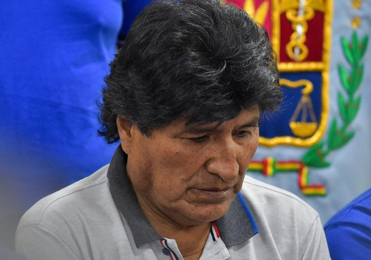 El expresidente Evo Morales declarará este jueves ante la Fiscalía por ...