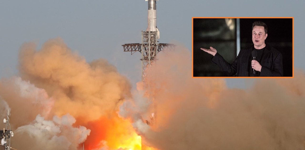 La reacción de Elon Musk tras la impactante explosión de su cohete ...