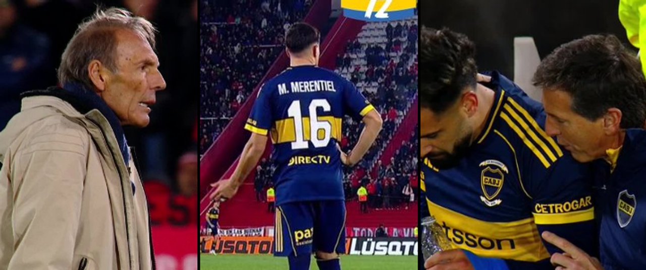¿Así fue la pelea Merentiel-Russo? Los hinchas de Boca tomaron partido ...