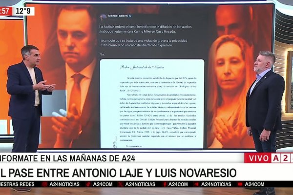 Antonio Laje a Luis Novaresio sobre las listas libertarias: "Hay una ...