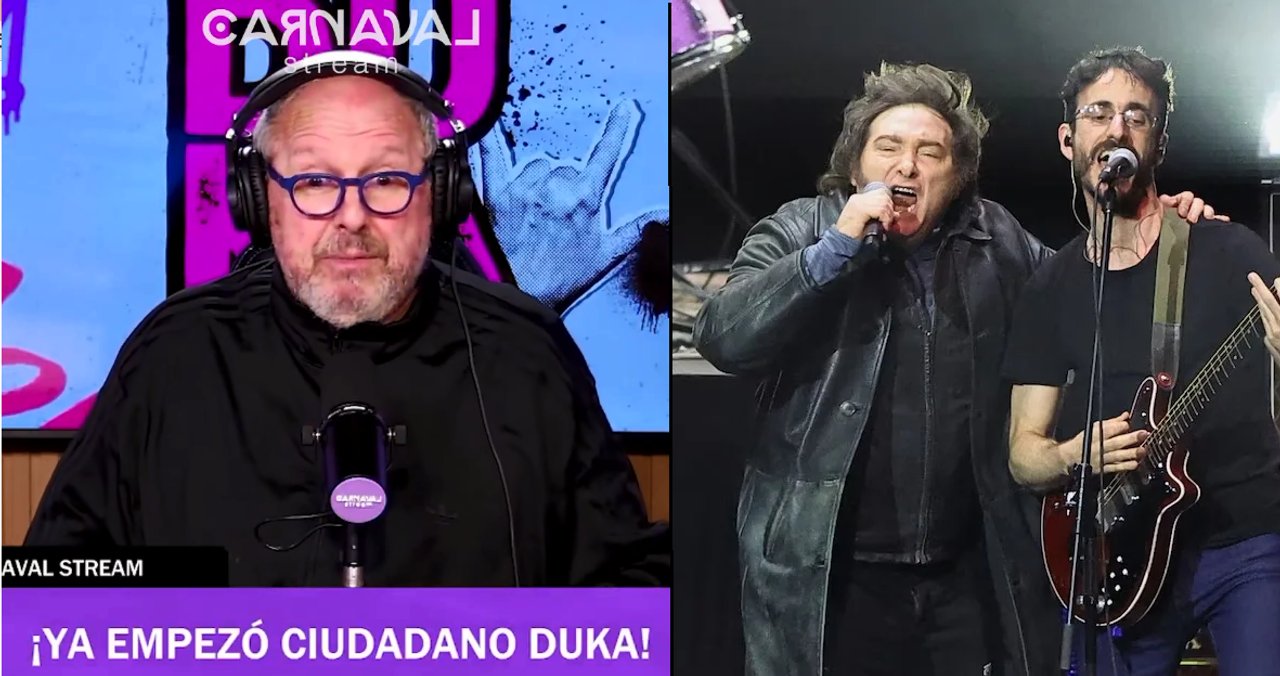 La reacción de Duka al acto de Milei: ''Se tiene que dedicar a ser un ...