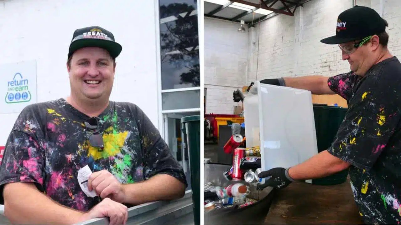 Reciclaba latas en Australia y después de años logró comprarse una casa ...