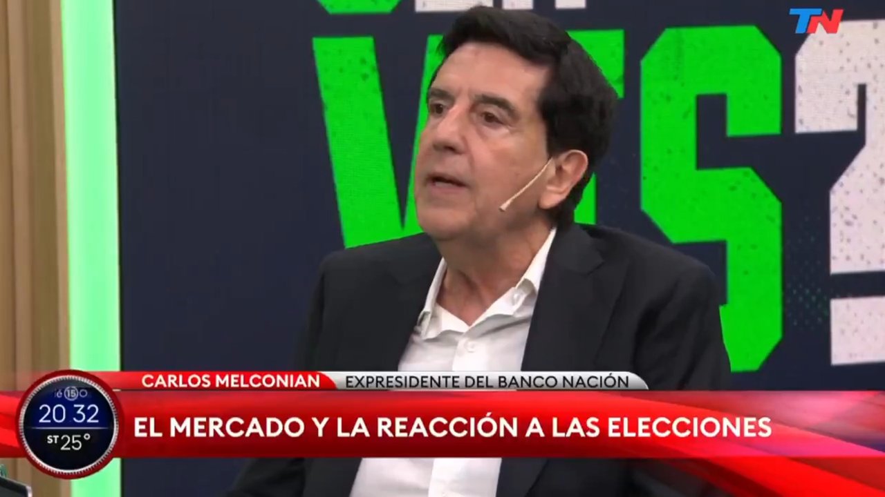Melconian fue lapidario: "No es que hay olor a devaluación, hay números ...