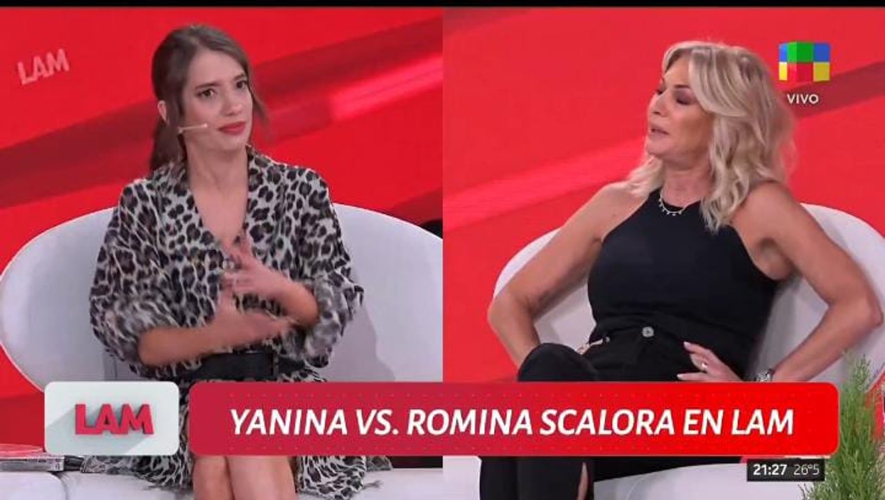 Tremenda pelea en vivo entre Romina Scalora y Yanina Latorre: “El ...