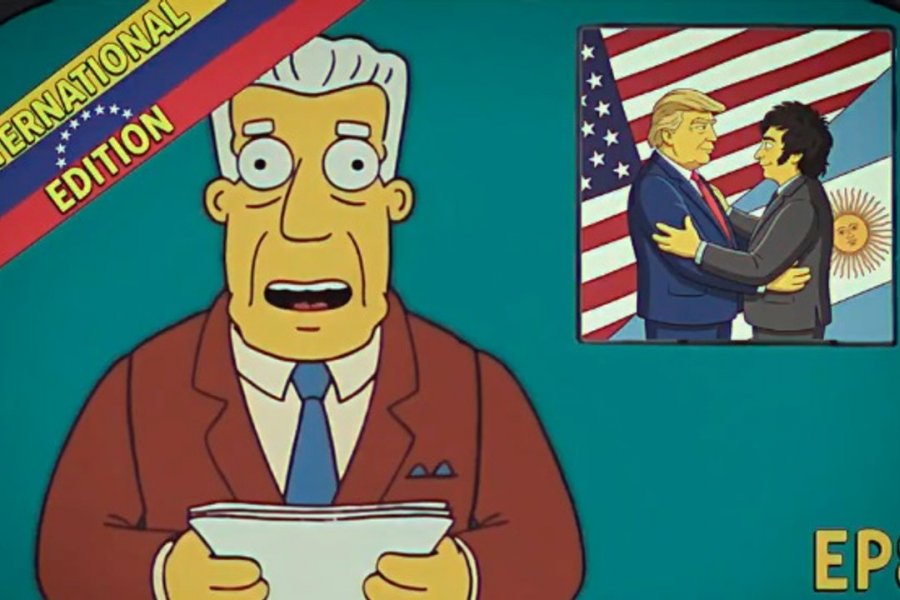 El increíble segmento de Ken Brockman sobre la situación en Venezuela y ...