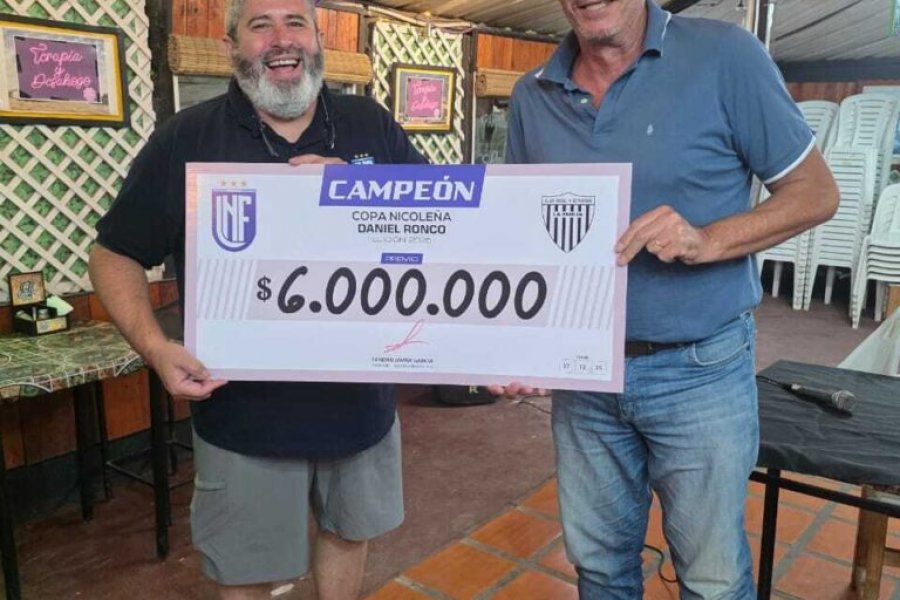 Reconocimiento a los clubes por la Copa Nicoleña 2025 “Daniel Ronco ...