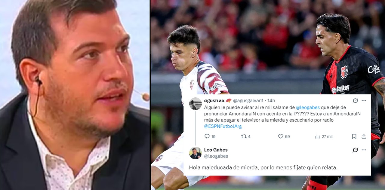 “Maleducada de mierda”, Leo Gabes estalló contra una usuaria que lo ...