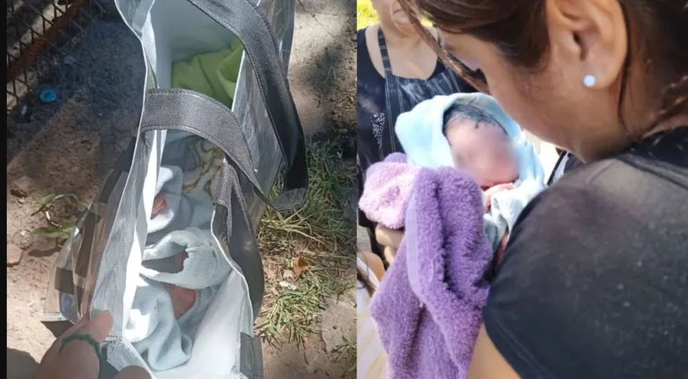 Detuvieron a la madre del bebé que fue hallado dentro de una bolsa en ...